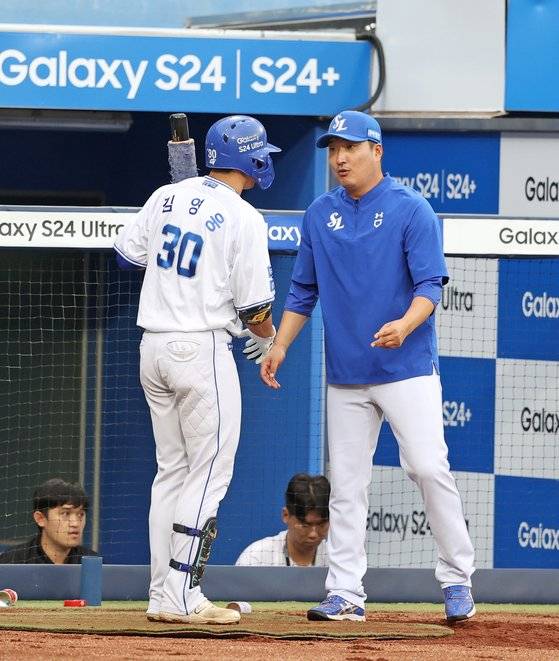 삼성 홈런 1위 조력자 이진영 코치 모든 게 선수들 덕분