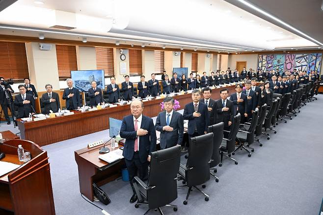전국법원장 現 상황 위중사법부 본연 임무 수행