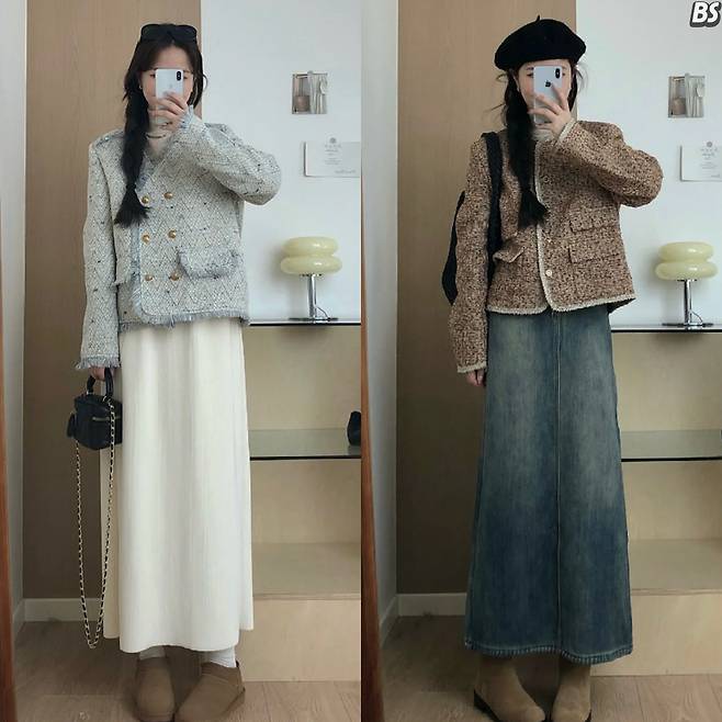 센스있게 입기 딱 좋은 겨울 코디 모음 내일 옷 뭐입지