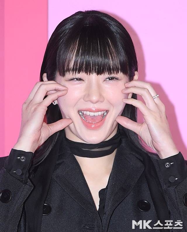 박규영 영하 잊은 브라탑 노출 고혹적 시스루 슈트 셋업룩 뷰티는 내운명