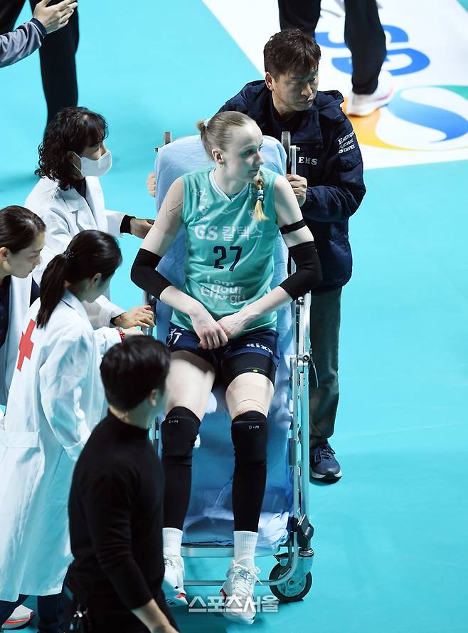 ‘이보다 불운할 수 없다 Gs칼텍스 실바 회복에 총력전아시아쿼터 금주 내로 결정