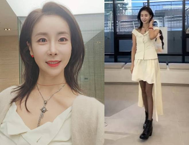 한다감 개명 후 건강·미모 모두 레벨업 앞짧뒤길 드레스로 시선 강탈 스타와 패션