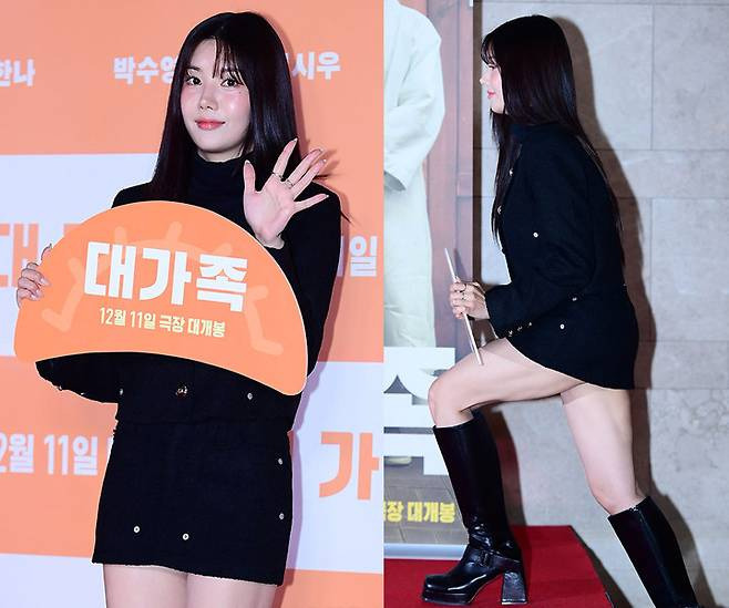 권은비 초미니 스커트로 드러난 탄탄 허벅지 반전 건강미 발산 스타와 패션