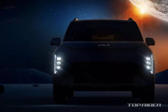 기아 시로스 티저 공개 스포티지 닮은 경형 Suv 탑라이더