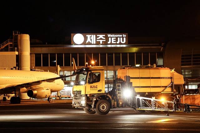 제주국제공항 동절기 폭설 대비태세 점검 ‘이상무