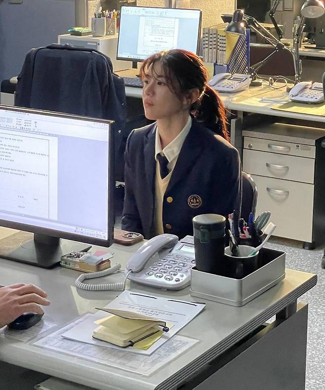 고윤정 앞머리 말아도 예뻐돋보이는 청순 미모 Da★