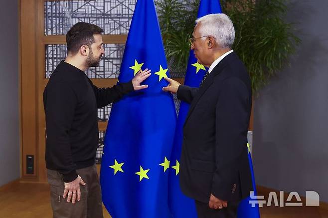 Eu 정상 우크라이나·유럽 없이 러시아와 평화협상 불가