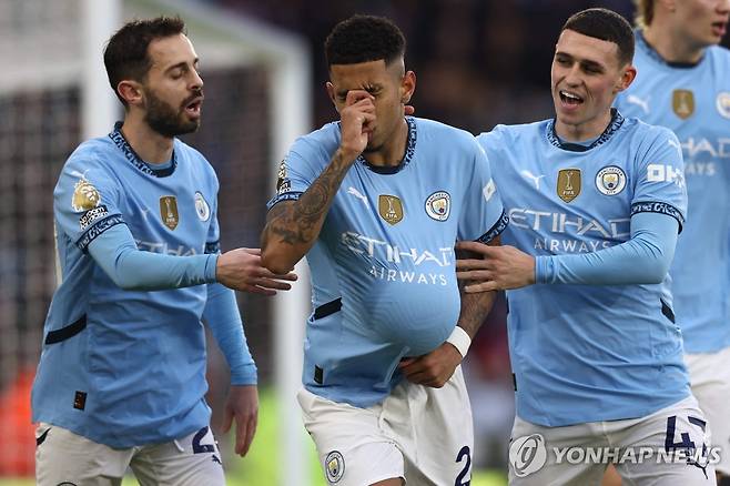 Epl 맨시티 사비뉴 데뷔골 앞세워 5경기 만에 승전고