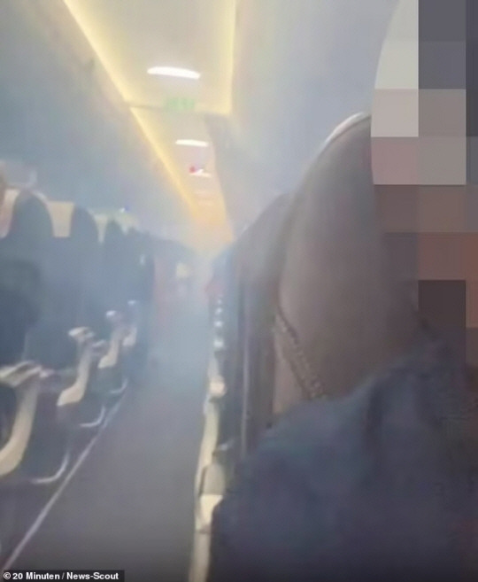 ‘기내에 연기가 가득 비상착륙한 스위스 항공기 남성승무원 1명 사망