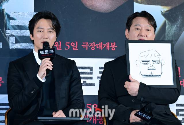 처음 연기할 때 느낌 하정우 동생 죽인 살인마 쫓는다4년만 공개된 브로큰 Md현장 종합