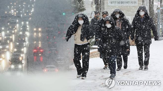 정읍 등 곳곳에 대설주의보전북도 재대본 1단계 가동