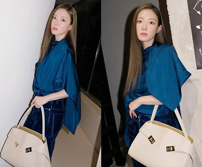 이세영 루이비통은 잠시 잊어라 청록 벨벳 팬츠룩으로 페라가모 매력 발산 스타와 라이프