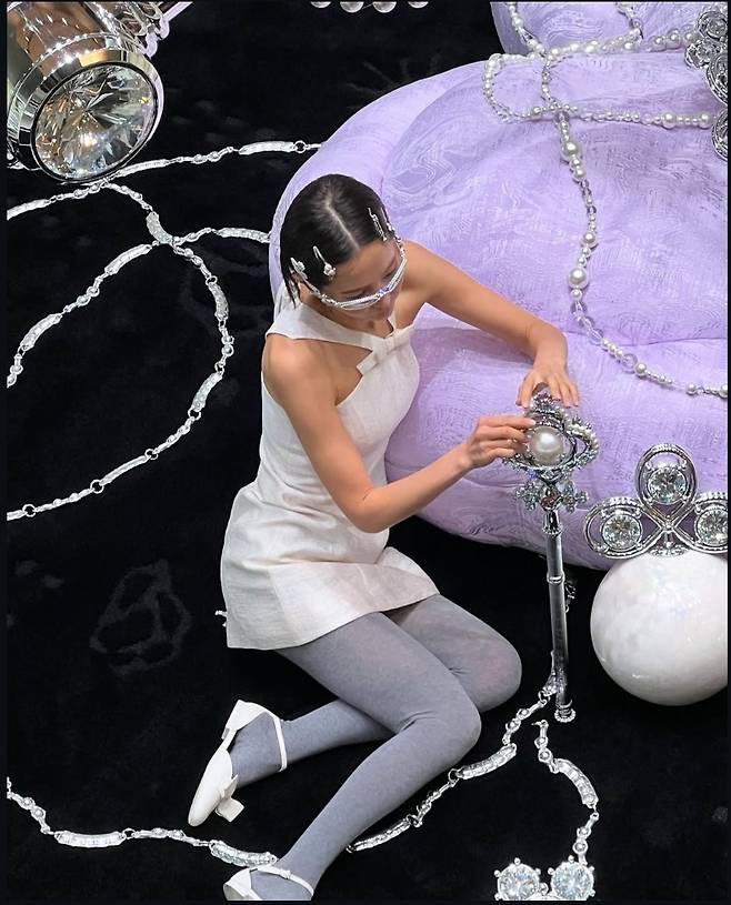 김나영 뼈만 남은 레깅스 핏 마네킹 미모 완벽히 살린 미니드레스룩 뷰티는 내운명