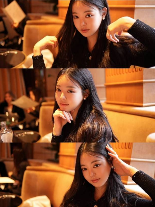 ‘170cm 미스코리아 유시은 올블랙 트위드룩 하나로 파리서 존재감 폭발 스타와 라이프