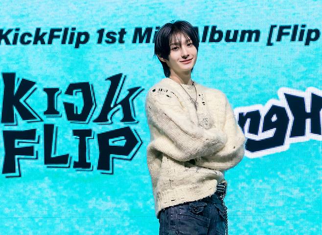 “JYP서 10년 연습, 벅차올라” 킥플립, 스키즈 이을 ‘K팝 슈퍼루키’ [SS현장]