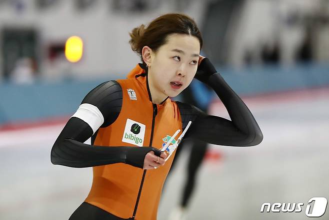 빙속 김민선 Isu 월드컵 3차 대회 女 1000m서 16위 주춤