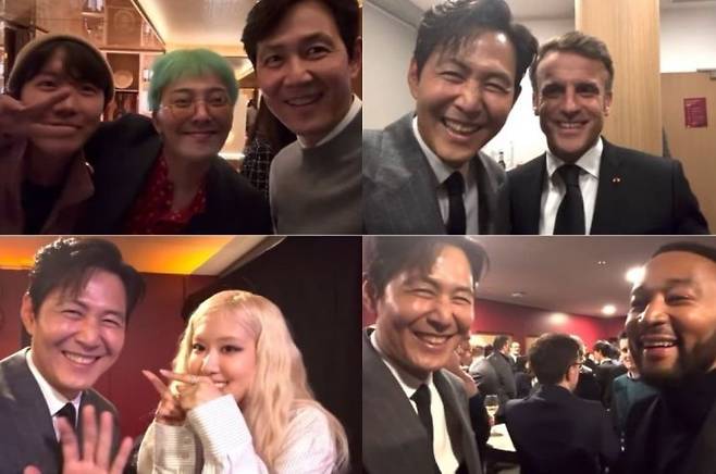 이정재 글로벌 인맥 끝판왕 등극인증샷 속 인물 보니