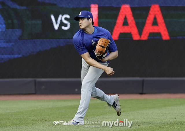'벌써 146km 쾅!' 전무후무 50-50→'이도류' 복귀 초읽기…다저스, 오타니 피칭 영상 첫 공개