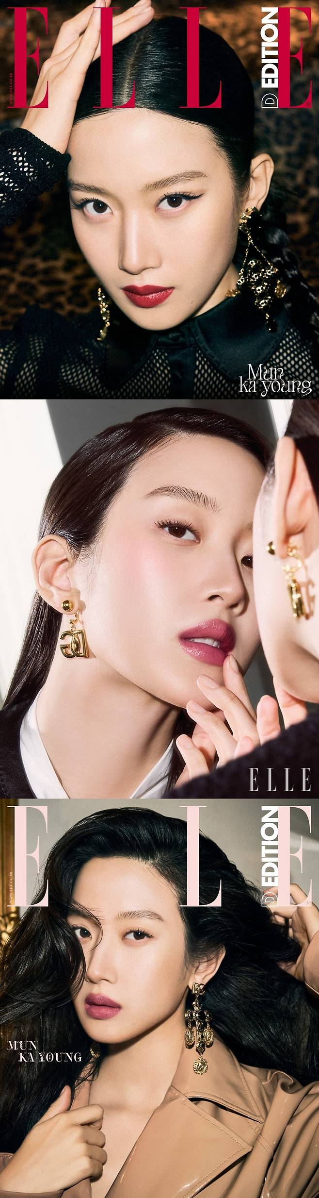 '169cm 47kg' 문가영, D사 명품으로 온몸 휘감았더니…비현실적 우아한 자태 [화보]