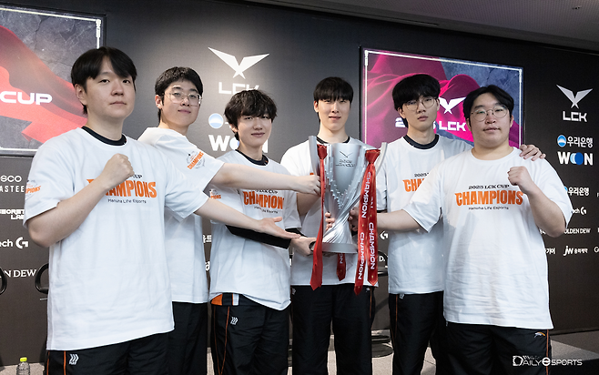 한화생명 Lck 대표로 국제 대회 퍼스트 스탠드 참가