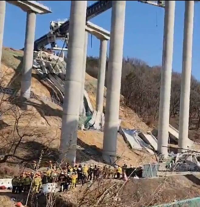 ‘서울세종고속도로 교량 붕괴4명 사망 원인 규명 본격 착수