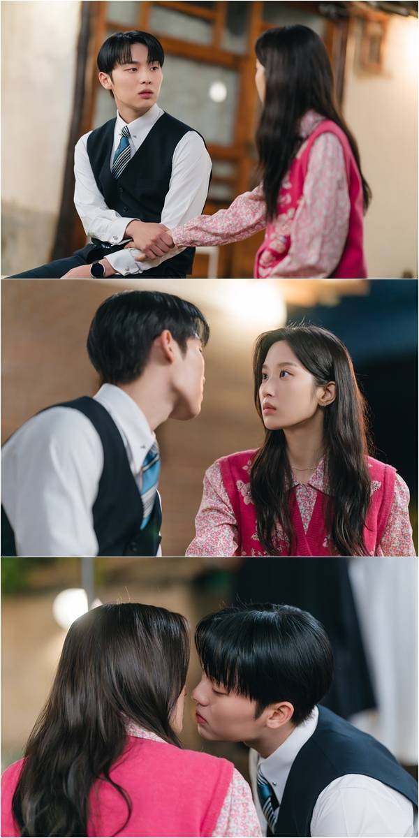 ‘그놈은 흑염룡 문가영♥최현욱 첫 키스