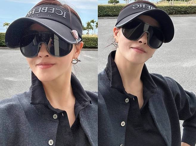 김선아 51세 맞아 블랙 선바이저로 절대불변 동안 미모 뽐낸 골프장 멋녀 스포티룩 뷰티는 내운명