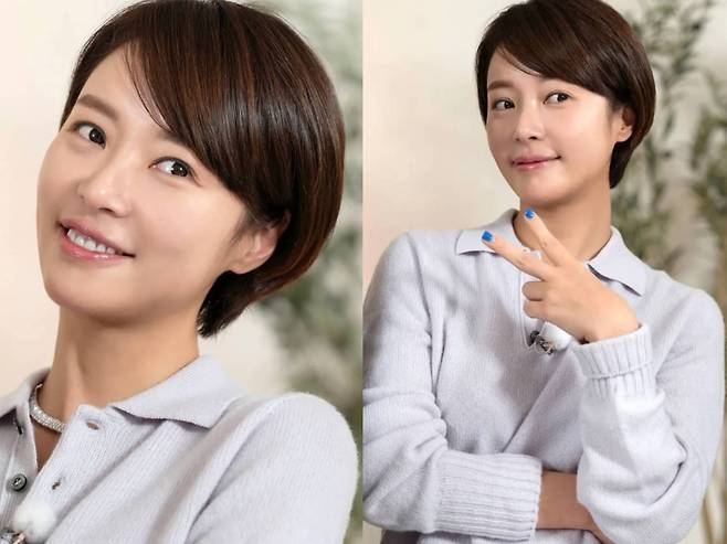 황정음 숏컷 여신 자리 잡았다 분위기 확 세련된 고급美 카라 니트룩 뷰티는 내운명