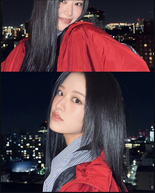 ‘내가 짱이다 야경 속 여가수 하의실종시스루 항공 점퍼룩으로 힙한 럭셔리 무드 대본은 내운명