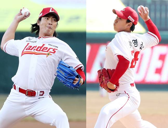 'SSG 어쩌나' 4·5선발 후보, 퓨처스서 8실점... '3G 3홈런' 하재훈이 희망이다