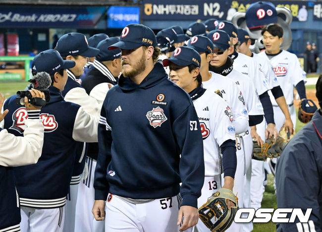 찾았다 니퍼트급 에이스! ML 28승 좌완 삼성 압도→강승호 결승타→홈 개막전 승리, “어빈 1선발다웠다” [오!쎈 잠실]