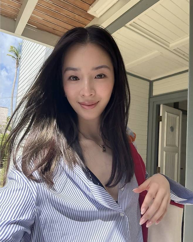 ♥사업가와 결혼 앞두고 178cm 큰 키에 마르기까지 완벽 비율 뽐낸 모델 휴양지룩 뷰티는 내운명
