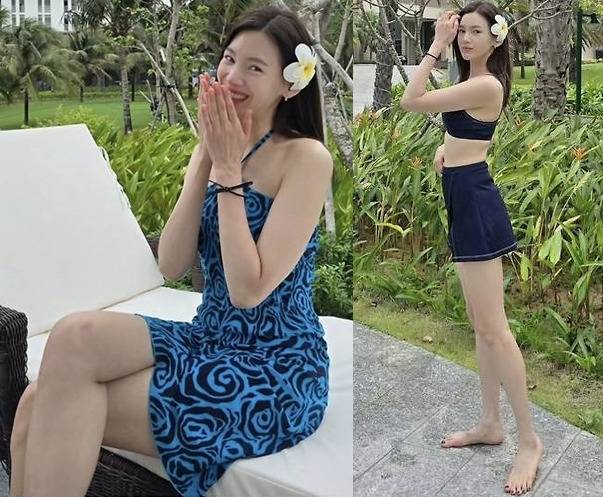 한동안 잊혔지만… 15년 만에 돌아온 170cm 46세 돌싱맘 여배우, 원피스룩 | 스타와 패션