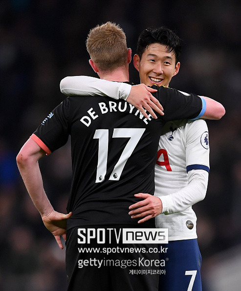 오피셜 고생했어 고마워 손흥민 Epl 역대급 대기록 확정절친 더 브라위너 맨시티와 작별 마지막 시즌”