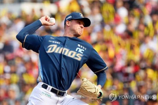 159km 포심에 가려진 초반 부진, NC 라일리 성장통 '인내의 시간 필요해'