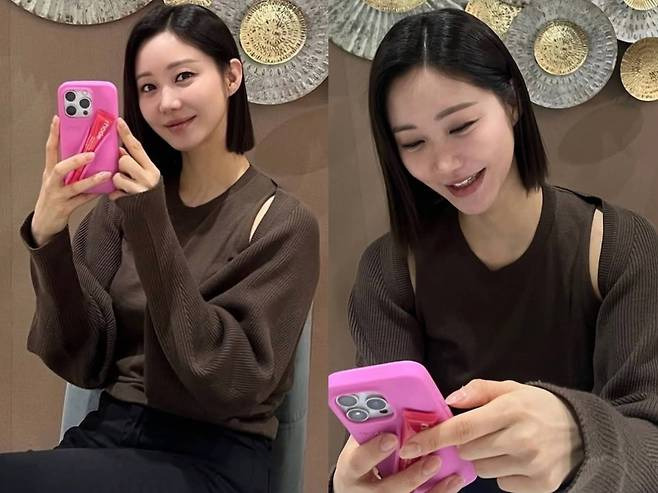 쌍둥이 출산 후 7년 만에 싱글맘 복귀” 32세 여배우 완벽 비율의 볼레로 카디건룩 대본은 내운명