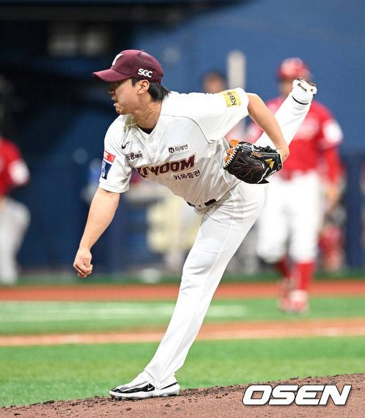 '건재하다' 145km 던진 'FA 미계약' 문성현, LG 2군 상대 1이닝 1K 무실점…"바로 실전 가능한 몸상태"