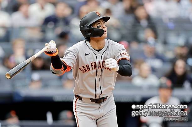 '약점이 없다' 이정후, 장타에 '좌투수 161km 싱커'까지 손쉽게 공략...ML 2루타 단독 선두 탈환