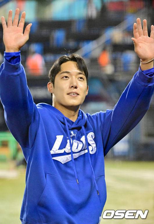 '연패 스토퍼' 믿고 보는 푸른 피의 에이스, "작년보다 구위 더 좋아졌다" 국민 유격수도 극찬 [오!쎈 대구]