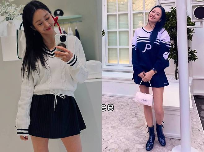 만우절 프러포즈받고 숨겨둔 딸 있다고 장난친 여배우 미니스커트 나들이룩 대본은 내운명