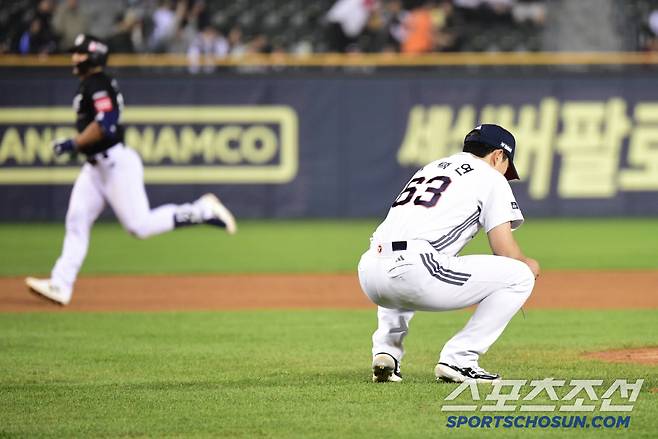 고효준 147km 낭만 포효 → 김택연 2점차 충격 블론.. 두산, 다 잡은 승리 놓치며 KT와 3-3 무승부