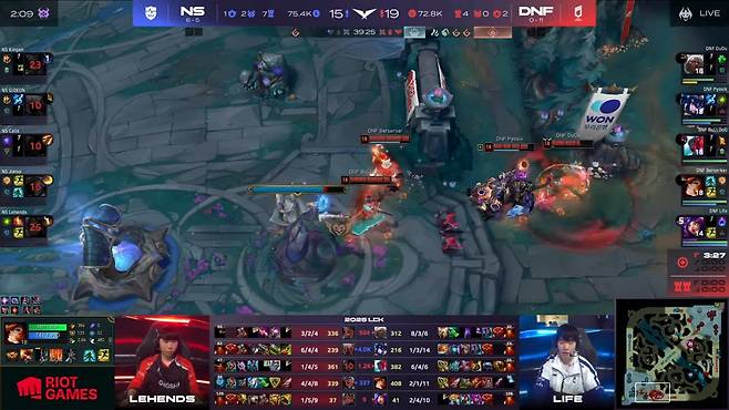 ‘표식’ 홍창현이 말하는 NS전 1세트 마지막 상황