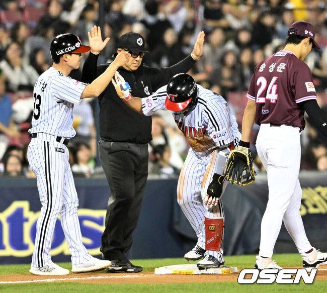 ‘홍창기 빠져도 15안타 폭발’ 5연승 질주→단독 1위...염경엽 “송승기가 상대 1선발과 초반 싸움에서 버텨 승리 발판이 됐다”