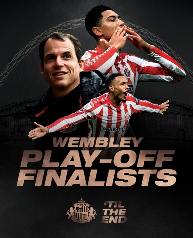 122분 극장골! '죽어도 선덜랜드'보다 더 영화 같다→EPL 승격 결승 진출... 3부 찍고 1부 간다