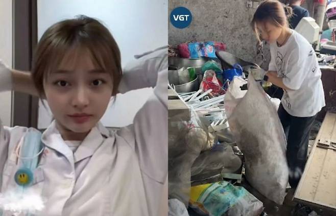 낮에는 의사 밤에는 고물상 투잡고물상 수입이 더 많다는 中 여의사