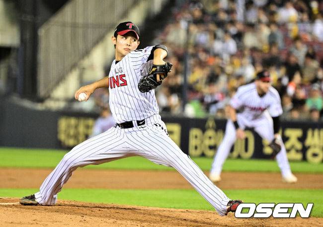 ‘155km’ 1라운드 신인, 문현빈-채은성 삼진 잡고 데뷔 첫 세이브…“아드레날린이 더 올라오는 느낌이었다”