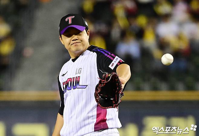 LG 'V4 퍼즐'로 데려온 52억 FA, 1군으로 돌아온다…"빌드업 크게 필요 없어" [고척 현장]