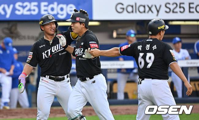 강철 매직의 한 수 통했다! 4번 중책 맡은 롯데 출신 이적생, 703일 만에 홈런 쾅! [오!쎈 대구]