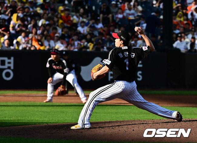 한화에 1위 빼앗겼는데…LG 예정대로 '임찬규 휴식' 1군 말소, 삼성 이성규-롯데 송재영 2군행