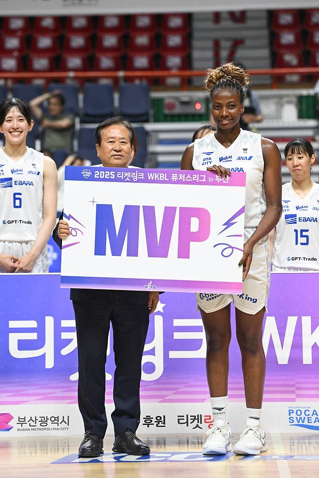 日 도쿄 하네다, WKBL 퓨처스리그 전승 우승...아이베 치캄소 대회 MVP